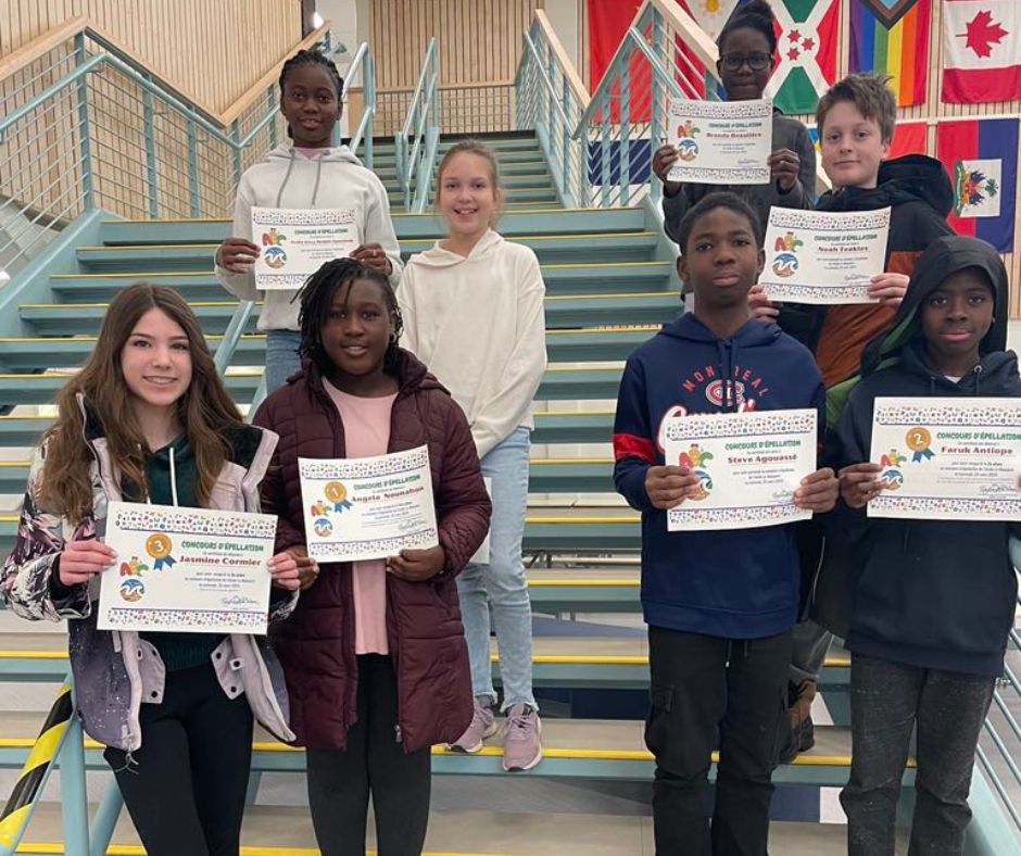 Concours d’épellation : félicitations aux maitres des mots! - École Le ...
