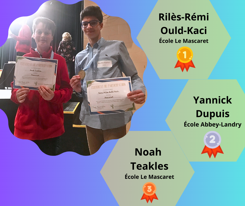 CONCOURS D'ÉPELLATION DSFS - École Le Mascaret